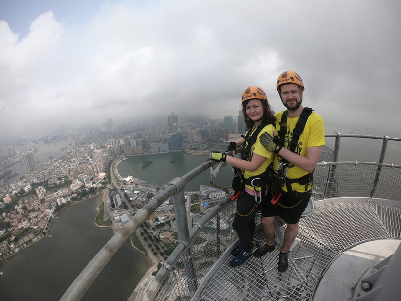 Macau Tower Climb – the world’s highest urban climb.